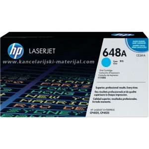 HP toner CE261A (648A) Cyan