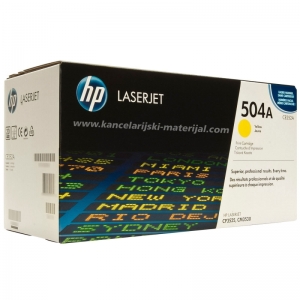 HP toner CE252A (504A) Yellow