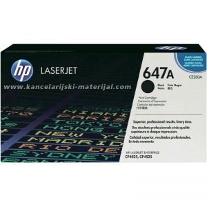 HP toner CE260A (647A) Black