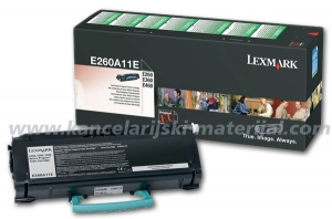 LEXMARK toner E260A11E BLACK