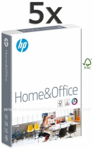 5 riseva HP HOME&OFFICE papira za kopiranje i štampu A4 80gr 500 lista