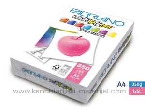 FABRIANO Multipaper A4 papir 350g, 125 lista