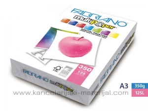 FABRIANO Multipaper A3 papir 350g, 125 lista