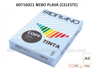 FABRIANO A4 160g papir u boji Copy Tinta PASTELNI 1/250