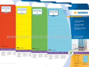 HERMA etikete Superprint 192x38mm A4/7 20L U BOJI