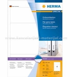 HERMA etikete Superprint 192x61mm A4/4 100L