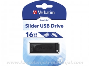 VERBATIM SLIDER 16GB USB memorija (98696)