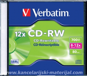 VERBATIM CD-RW 700MB