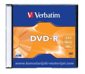 VERBATIM DVD-R 4.7GB 16x 120min