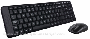 LOGITECH MK220 mala Wireless tastatura + miš (US)