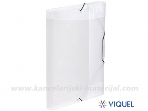 VIQUEL COOL BOX A4 Propyglass transparent bela