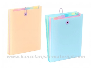 VIQUEL RAINBOW Pastel Expanding organizer sa 6 pregrada