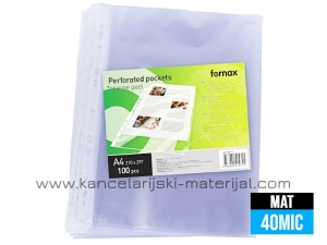 FORNAX U folija 40mic MAT A4 1/100