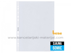 BENE U folija 60mic CRYSTAL A4 1/100