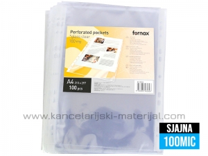 FORNAX U folija 100mic CRYSTAL A4 1/100