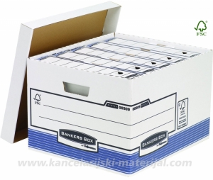 FELLOWES Bankers Box SYSTEM - VELIKA kutija za arhiviranje sa poklopcem