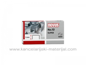 NOVUS No.10 klamerice 1/1000