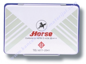 HORSE jastuče za pečate metalno H-01, 74x150 ljubičasto