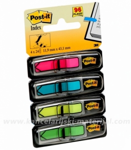 3M POST-IT page marker 684-ARR4 index strelice FLUO