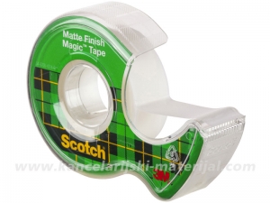 3M SCOTCH 810 Magic Tape selotejp na stalku, 19mm x 7.5m