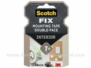 3M SCOTCH Mounting Tape 19mm x 1.5m