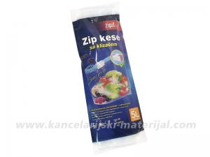 ZIP kese sa klizačem 5L (270x380mm) 1/6