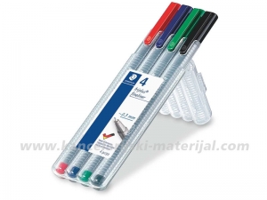 STAEDTLER TRIPLUS fineliner 334 0.3mm set 1/4