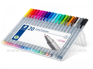 STAEDTLER TRIPLUS fineliner 334 0.3mm set 1/20