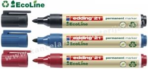 EDDING permanentni marker 1.5-3mm debljine EcoLine E-21