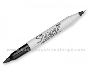 SHARPIE marker Twin tip - dvostrani CRNI