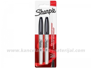 SHARPIE marker FINE crni 1+1 blister