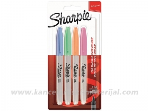 SHARPIE marker FINE - SET 1/4 pastelni