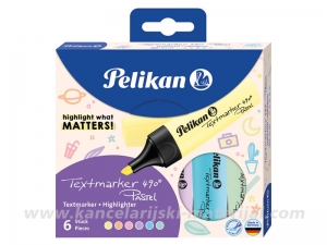 PELIKAN 490 signir set 1/6 pastelni