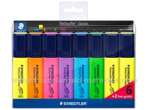 STAEDTLER Textsurfer Classic 364 signir, 6+2