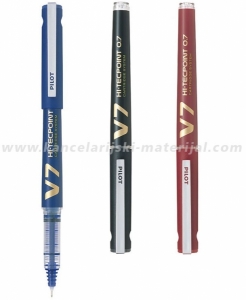 PILOT V7 HI-TECPOINT REFILLABLE roler 0.7mm BeGreen