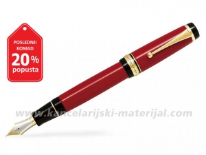 PILOT Urushi Vermilion Red naliv pero