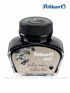 PELIKAN 4001 mastilo za naliv pero 30ml brilliant black