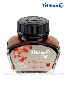 PELIKAN 4001 mastilo za naliv pero 30ml braon