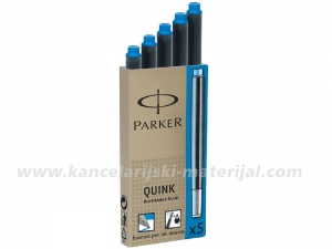 PARKER Quink Ink DUŽE patrone za naliv pero 1/5