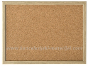 MAGNETOPLAN pluto tabla sa drvenim ramom 100x60cm Cork Board