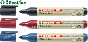 EDDING EcoLine E-28 whiteboard marker, zaobljeni