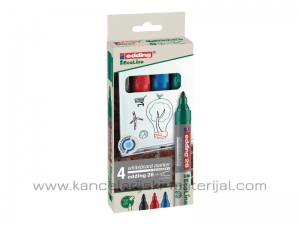 EDDING EcoLine E-28 whiteboard marker u setu 4 boje