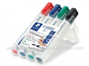 STAEDTLER Lumocolor 351 whiteboard marker, obli vrh 1/4