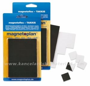 MAGNETOPLAN Takkis® magnet samolepljivi 20x20mm 1/60