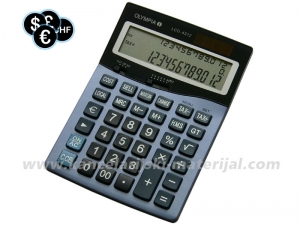 OLYMPIA LCD 4312 digitron/kalkulator EURO KONVERZIJA sa 12 cifara
