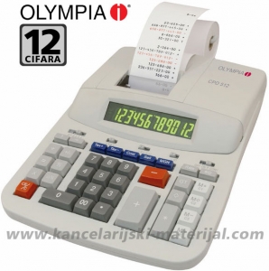 OLYMPIA CPD 512 računska mašina sa trakom i 12 cifara