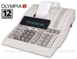 OLYMPIA CPD 5212 računska mašina sa trakom i 12 cifara