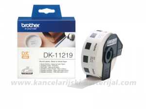 BROTHER DK-11219 okrugla nalepnica Ø12mm