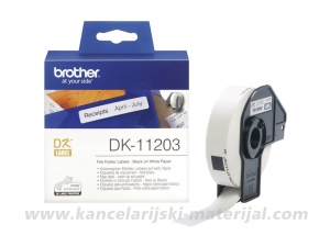 BROTHER DK-11203 nalepnica 17x87mm