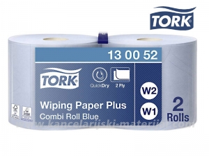 TORK W1 ubrus Combi Roll plavi 1/2